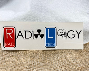 Radiology Tech Sticker - Etsy
