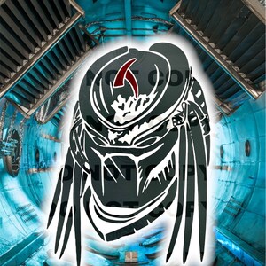 Predator Vinyl Decal AVP, Alien Vs Predator - Etsy