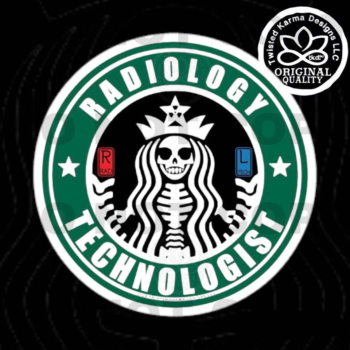 Radiology Technologist Sticker, X-ray, Rad Tech, Hospital, Medical - Etsy