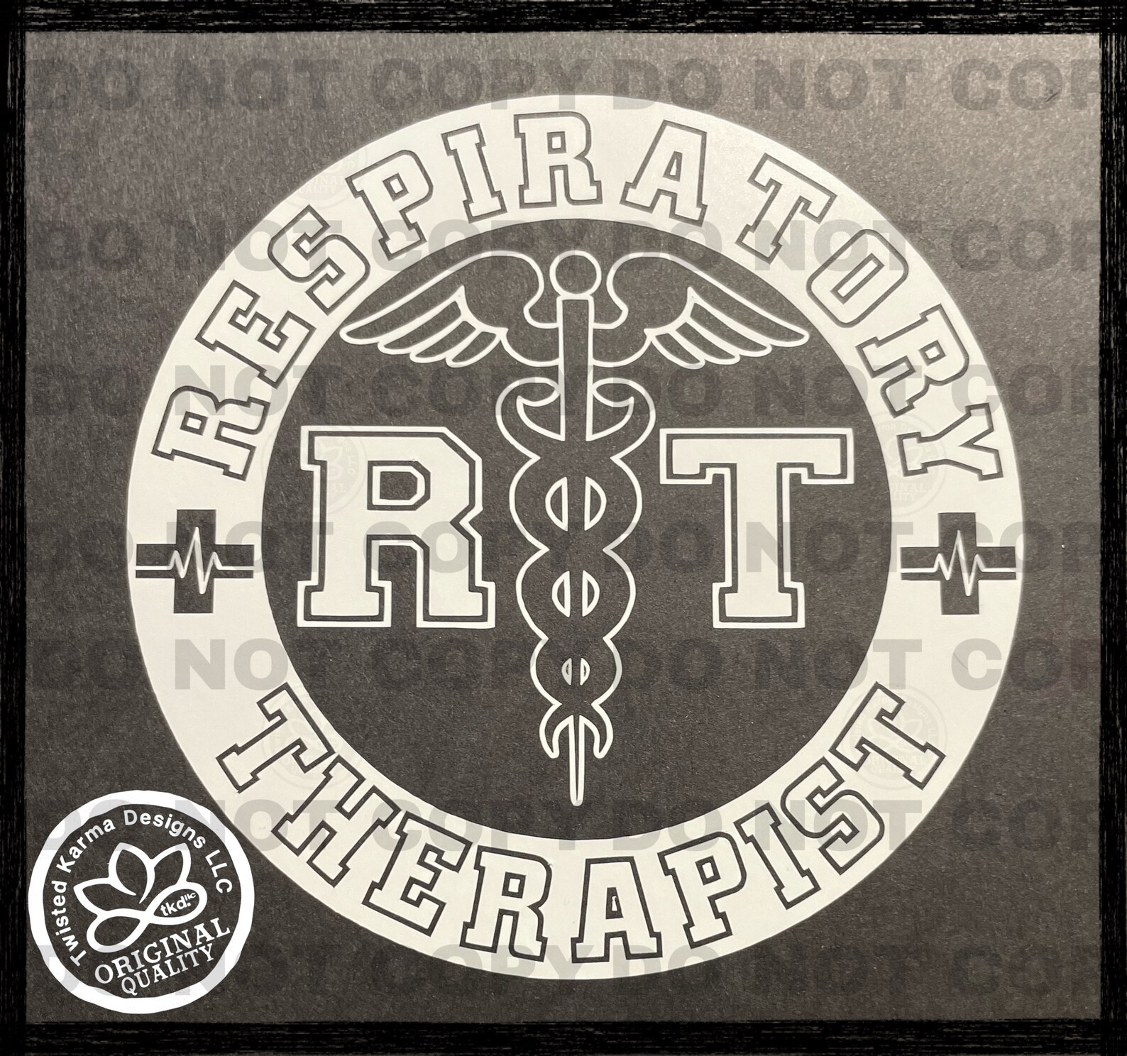Respiratory Therapist Vinyl Decal Hospital Breathe Nursing | Etsy