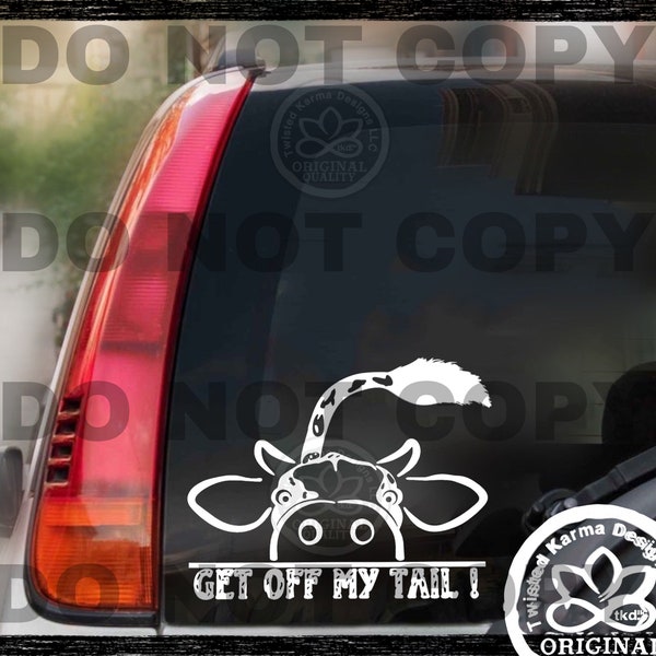 Cow Decal - Etsy