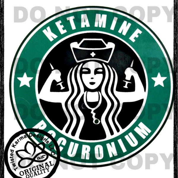 Versed Ketamine Starbucks - Etsy