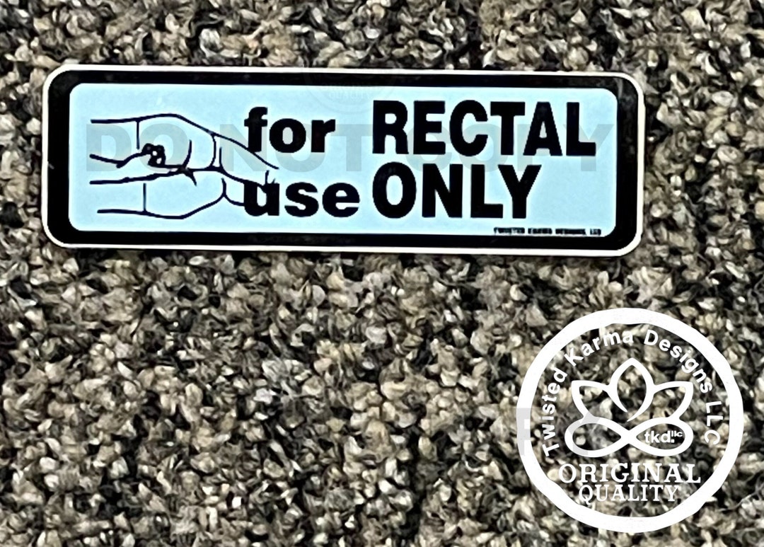 Funny Rectal Medical Humor Stickers - Etsy
