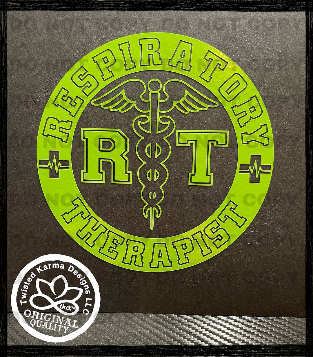 Respiratory Therapist Vinyl Decal, Hospital, Breathe, Nursing, Medical ...