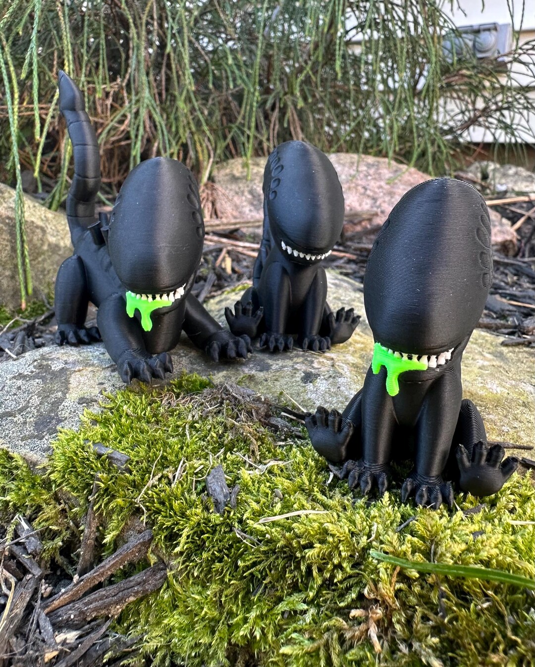 3D Printed Xenomorph Aliens Your Choice of Each or a Pack of All 3 - Etsy