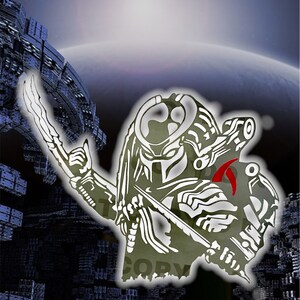 Predator Vinyl Decal AVP, Alien Vs Predator - Etsy