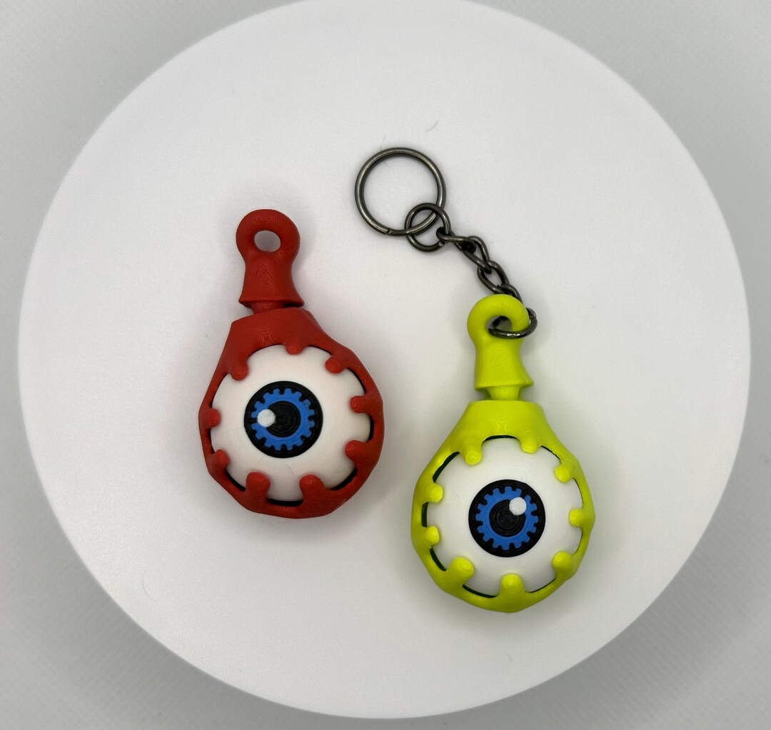 Fidget Toy 3D Printed Eyeballs 2 Pack in Your Choice of Colors - Etsy
