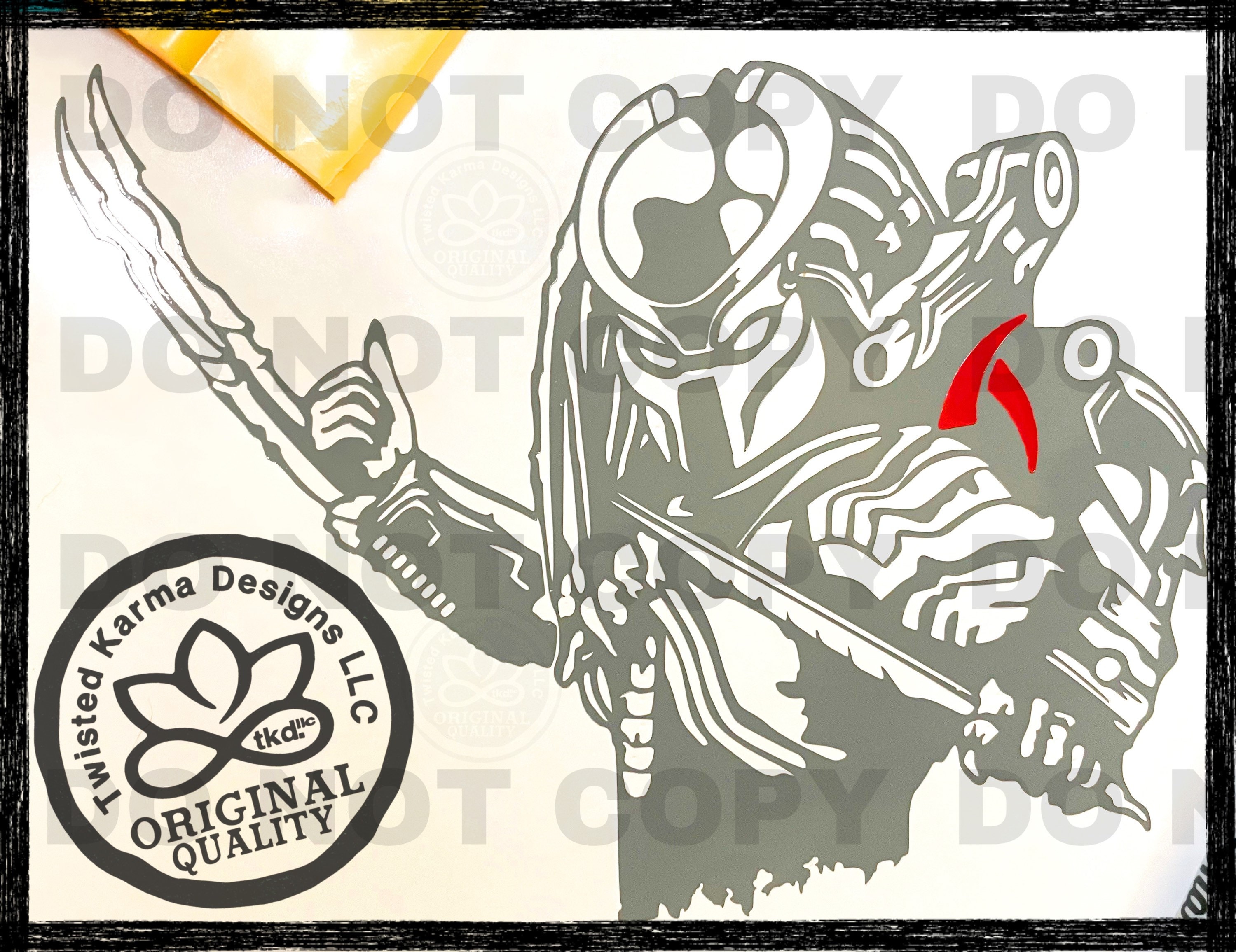 Predator Vinyl Decal AVP, Alien Vs Predator - Etsy