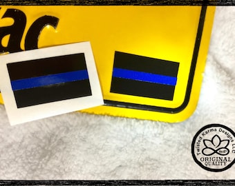 Thin Blue Line License Plate | Etsy