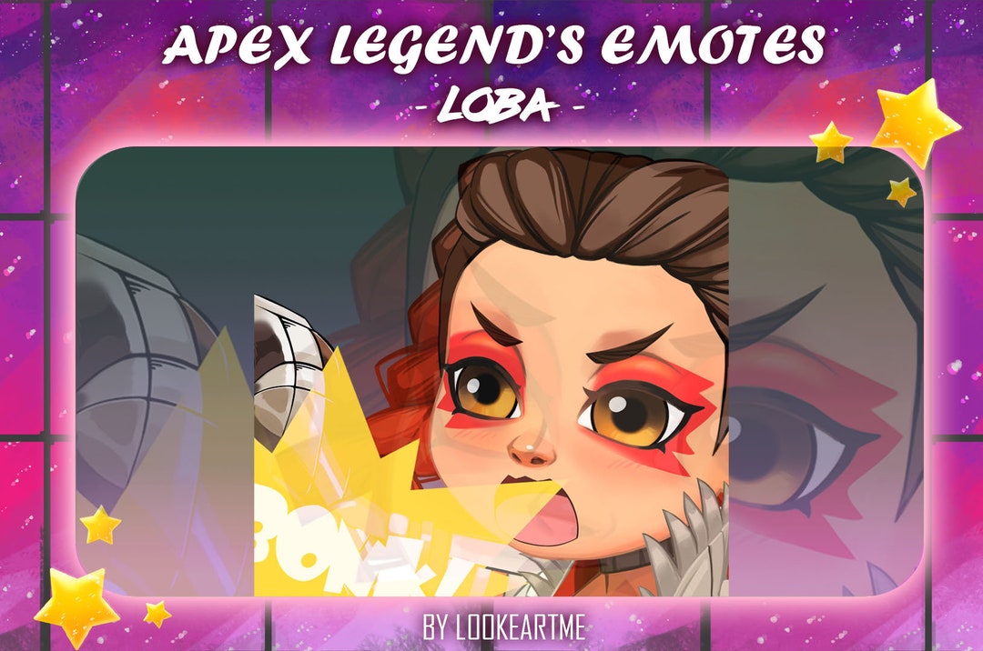 Apex Legends Loba Bonk Animated Emotes for Twitch, Discord - Etsy