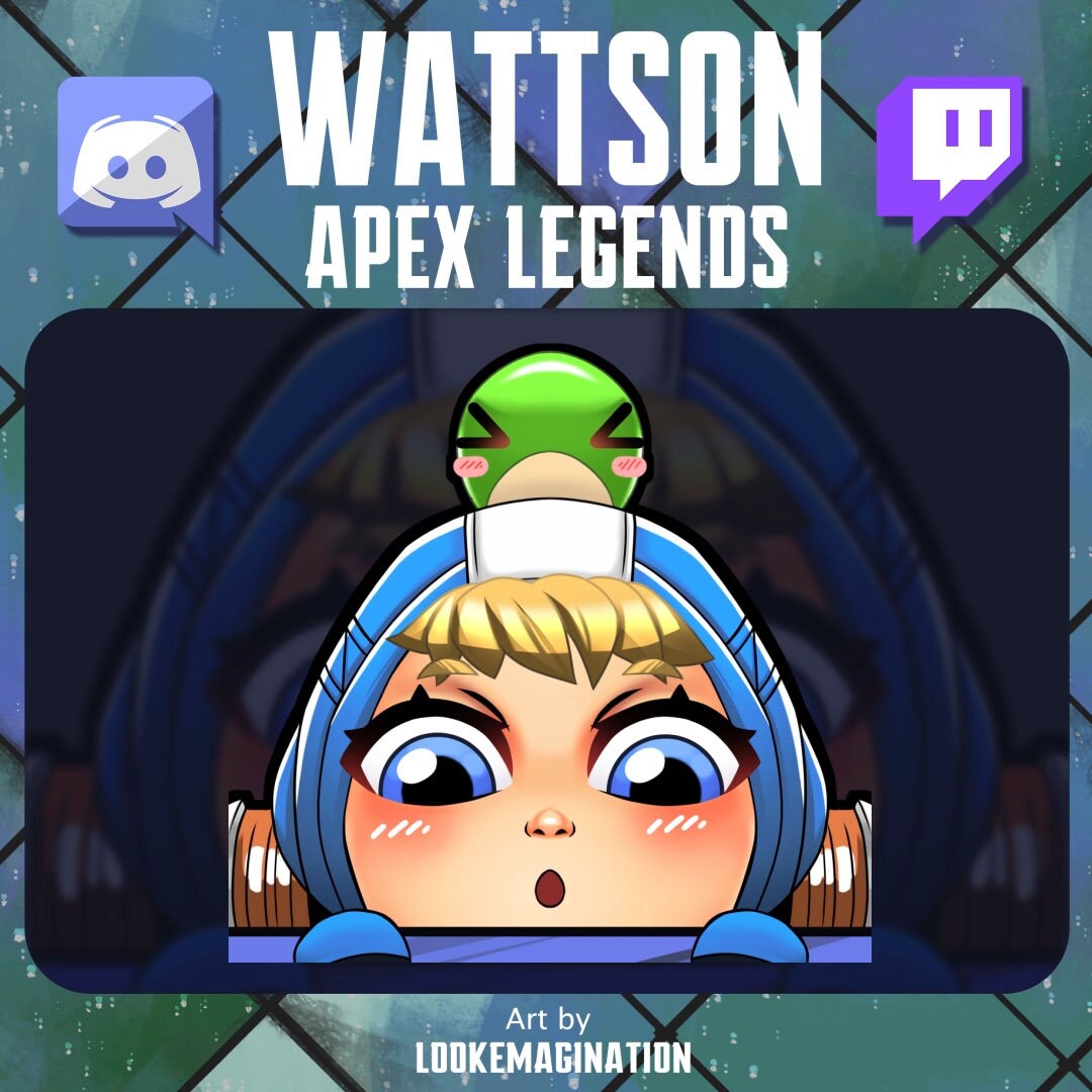 Apex Legends Wattson Nessie Peak Animated Emote for Twitch & Discord - Etsy