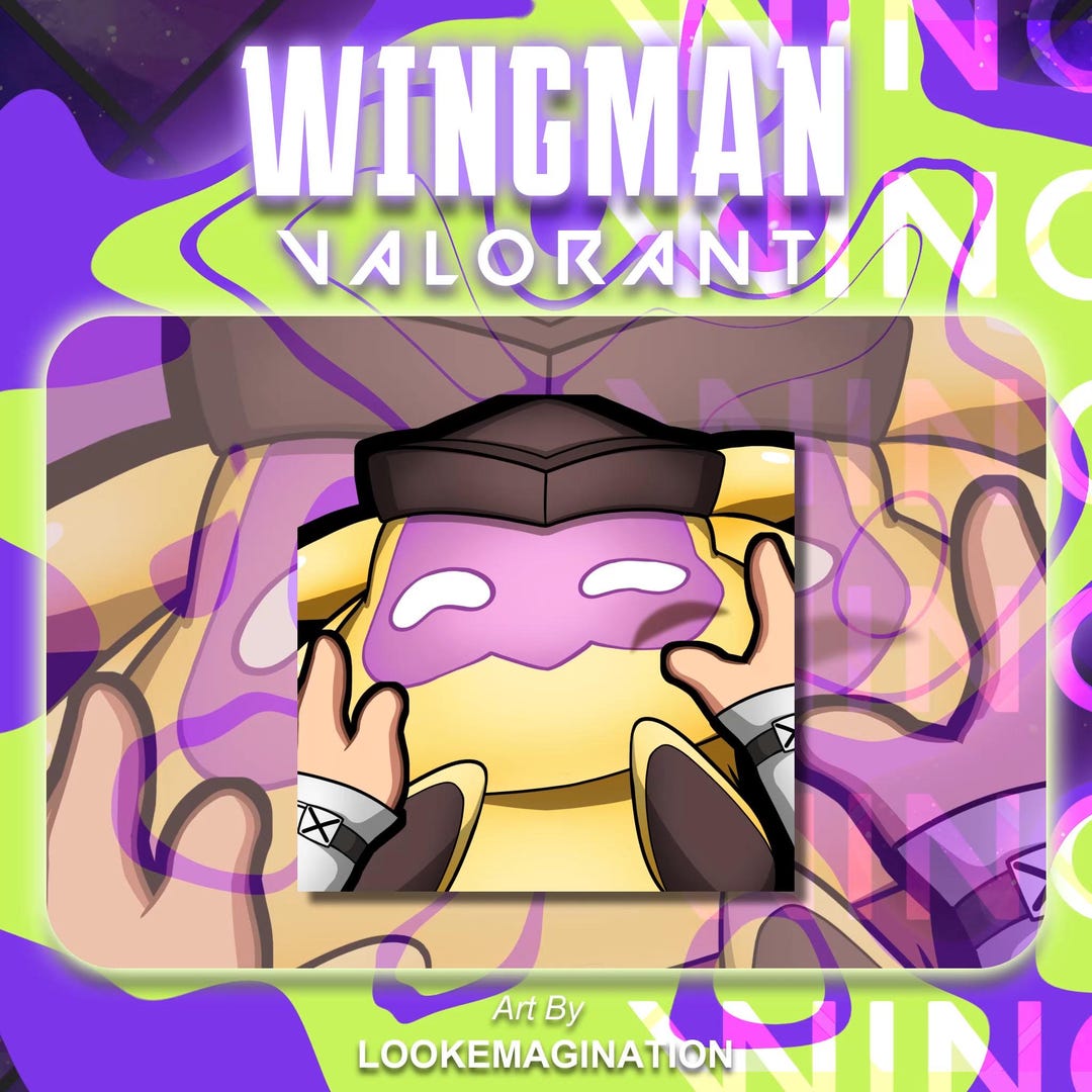 Valorant Wingman Rubcheeks Animated Emote for Twitch & Discord - Etsy