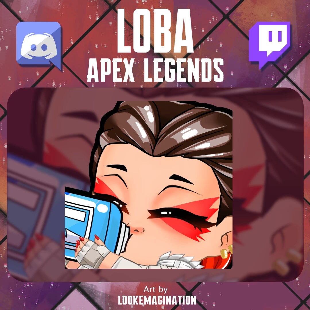 Apex Legends Loba Drink Animated Emote Remaster for Twitch & Discord - Etsy