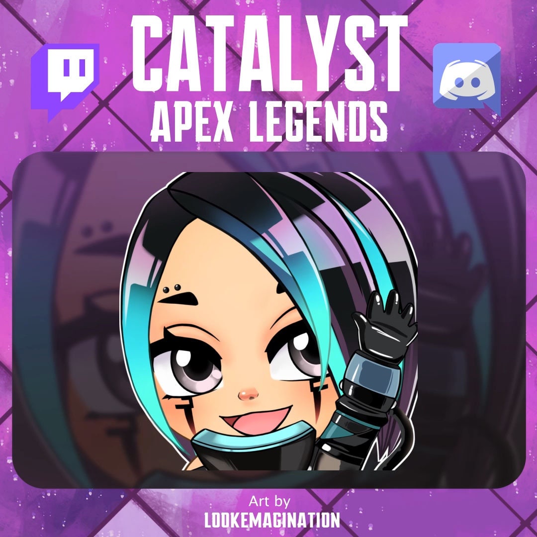 Apex Legends Catalyst Hi Animated Emote for Twitch & Discord - Etsy