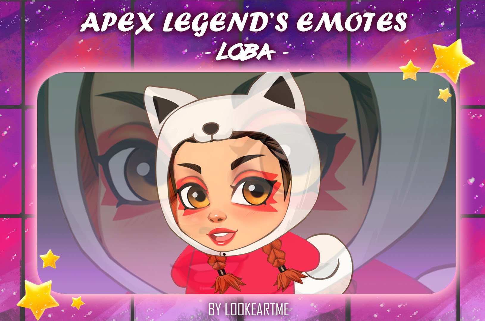 Apex Legends Loba Wiggle Animated Emotes for Twitch, Discord - Etsy