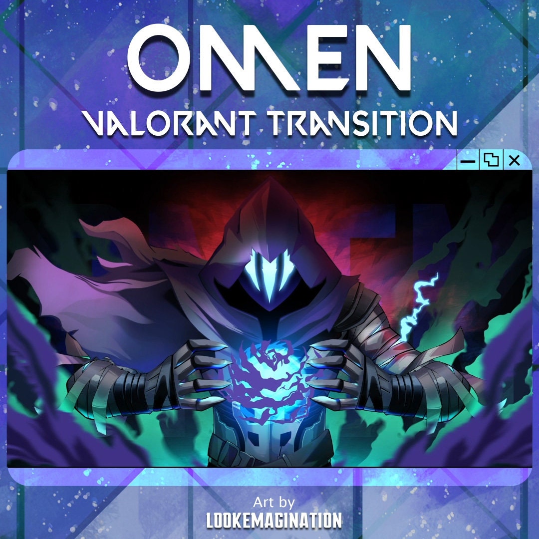 Valorant Animated Omen Stinger Stream Transition - Etsy