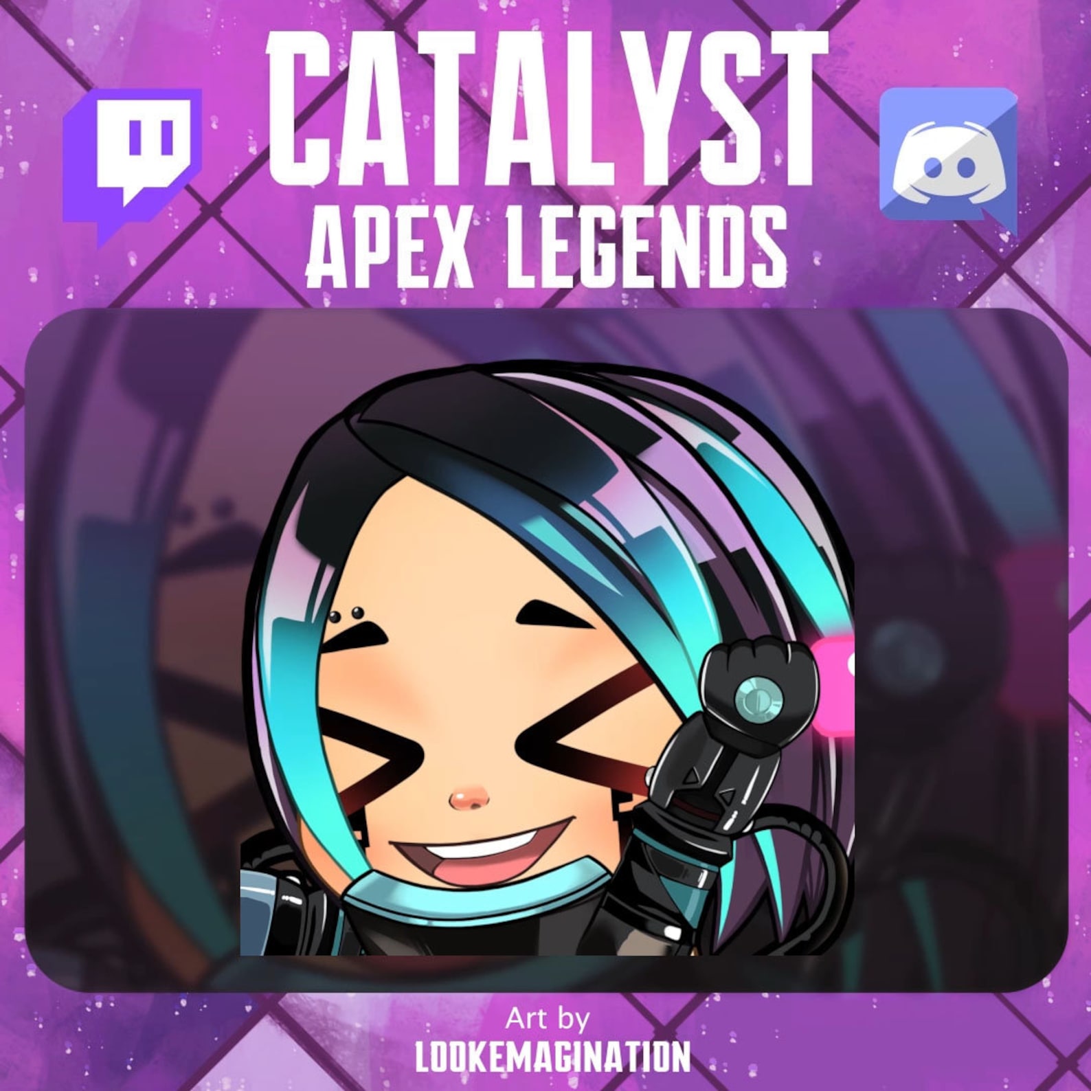 Apex Legends Catalyst Glowstick Animated Emote for Twitch & Discord - Etsy