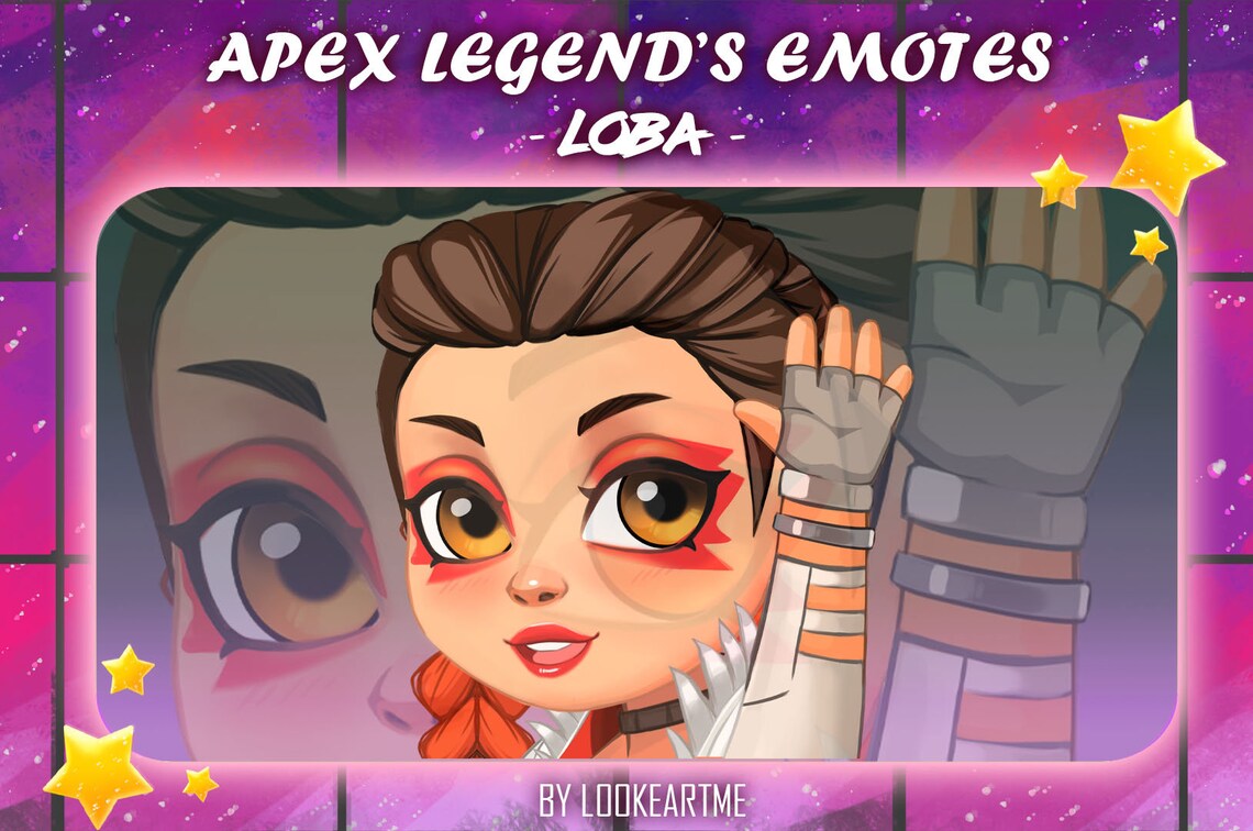 Apex Legends Loba Wave Animated Emotes for Twitch, Discord - Etsy