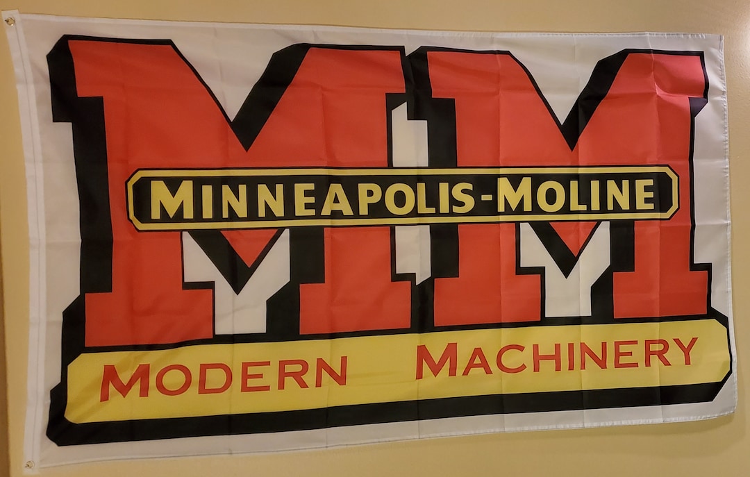 Minneapolis-moline Modern Machinery 3 X 5 Flag #177 - Etsy