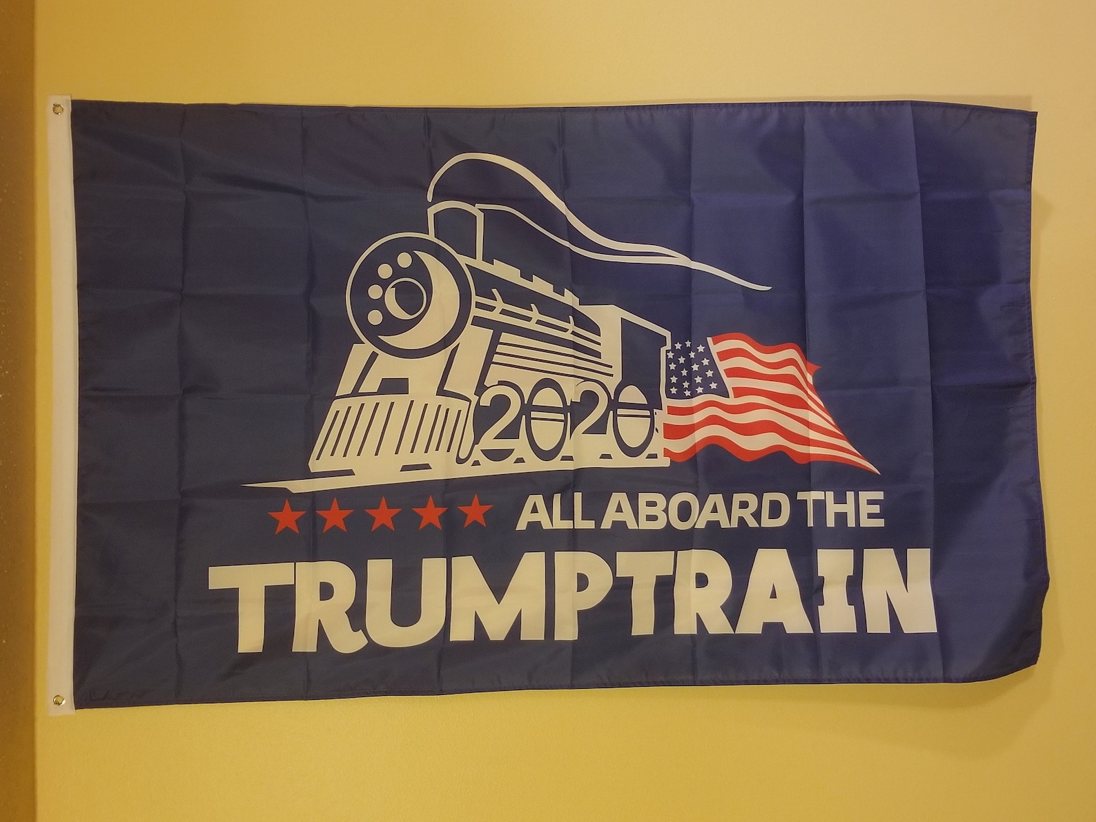 TRUMP TRAIN All Aboard 3 X 5 Flag #40 - Etsy