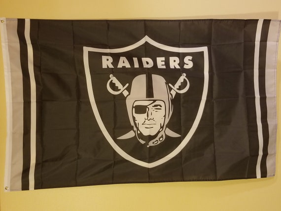 Raiders 3 x 5 Flag 88 | Etsy