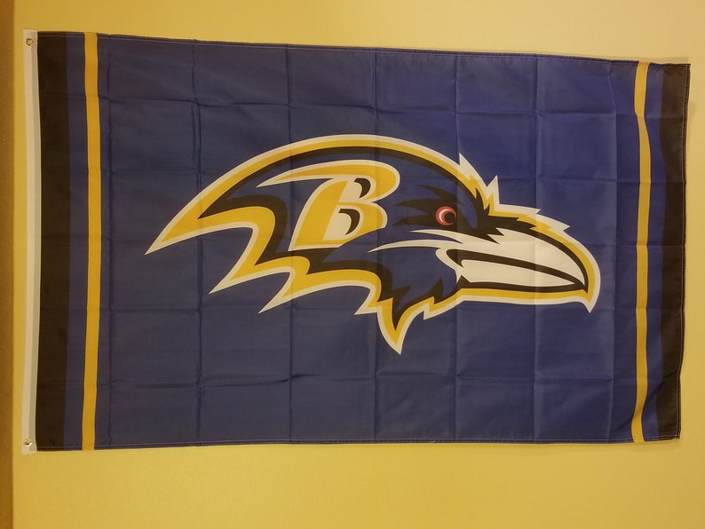 Baltimore Raven 3 X 5 Flag #65 - Etsy