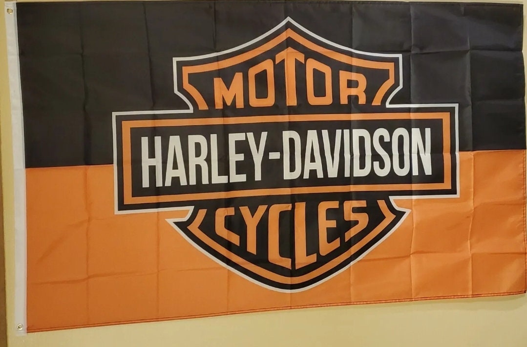 Harley Davidson Motor-cycles 3x5 Banner / Flag 242 - Etsy