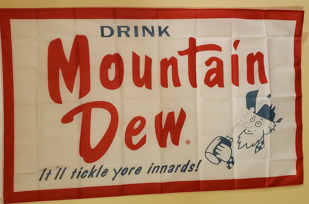 Mountain Dew It'll Tickle Your Innards 3x5 Banner / Flag # 234 - Etsy