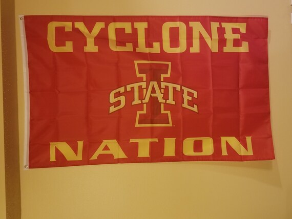 Iowa State Cyclone Nation 3 X 5 Flag 62 | Etsy