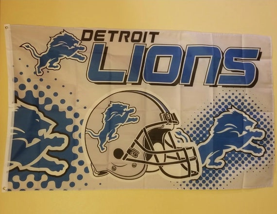 Detroit Lions Flag 3x5