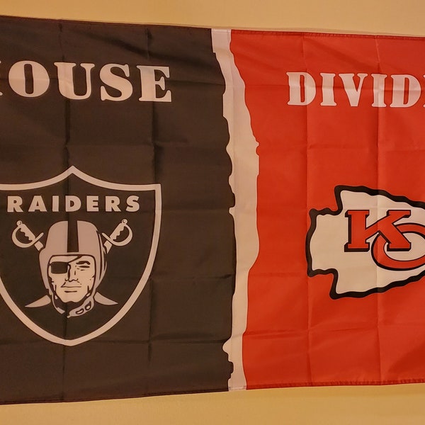 Chiefs House Divided - Etsy