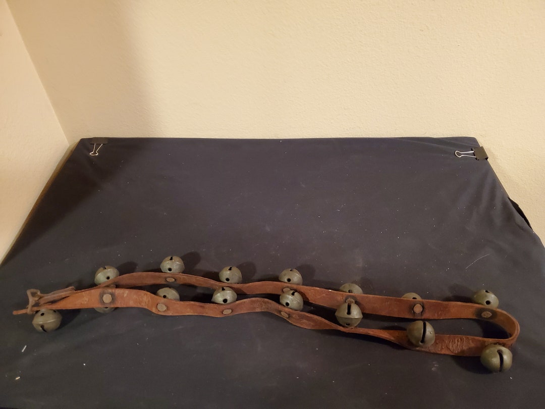 Vintage BRASS Bells (numbered ) Equivalent to a #1 in Size on Weathered ...