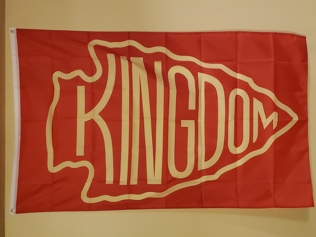 Kansas City Chiefs Kingdom 3 X 5 Flag #117 - Etsy