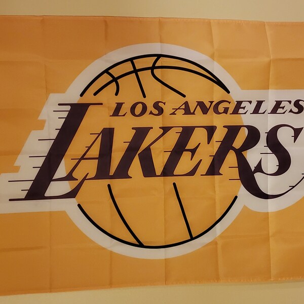 Los Angeles Lakers Banner - Etsy