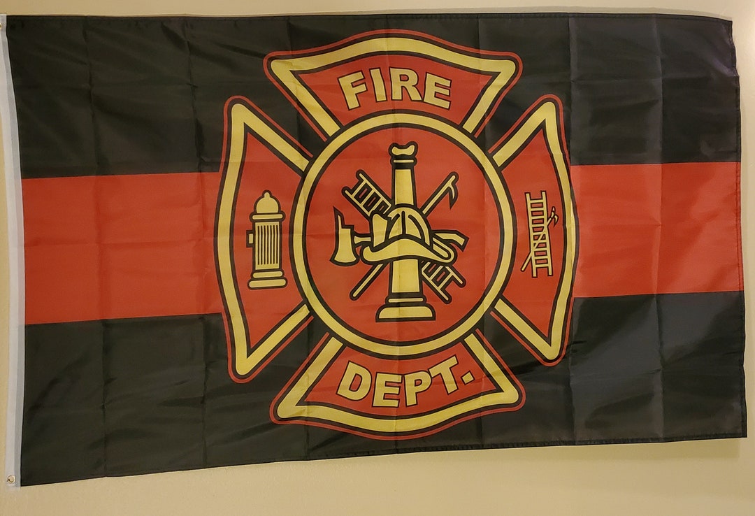 Fire Dept Emblem 3 X 5 Banner / Flag #193 - Etsy