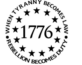 1776 Sticker - Etsy