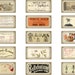 Vintage Ephemera Labels Digital Printable Vintage - Etsy