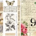 Ephemera Sampler Digital Printable Vintage Ephemera Labels - Etsy