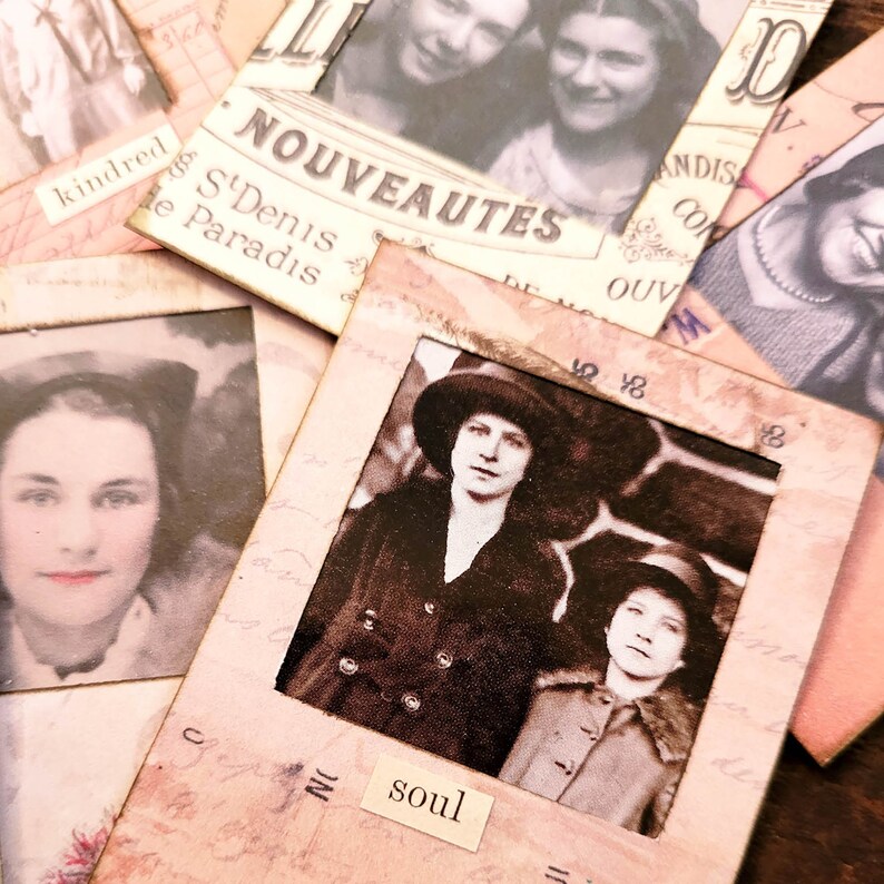 Vintage Ephemera Frames Digital Printable Mini Frames Junk - Etsy