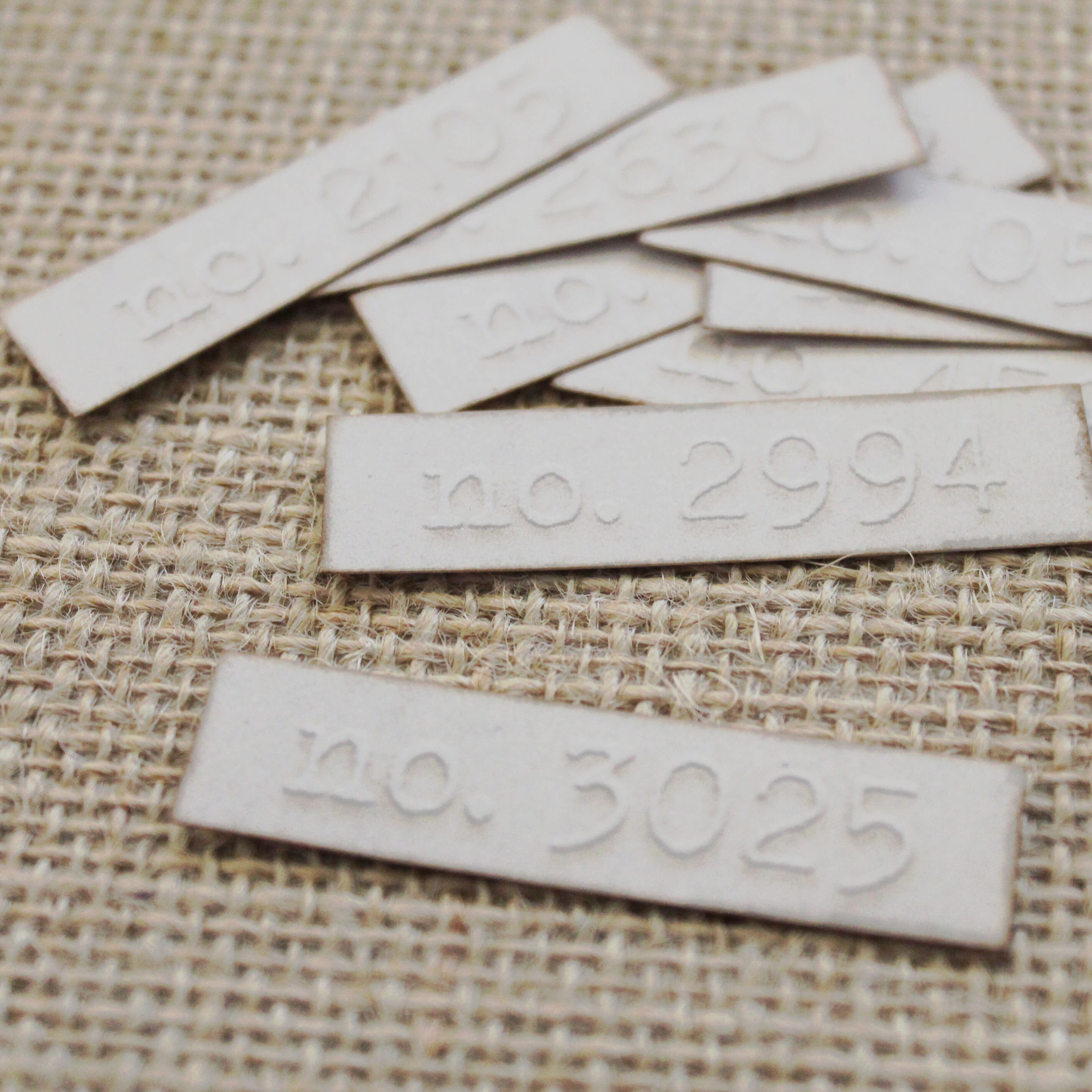 Number Labels Digital Printable Vintage Ephemera Labels | Etsy