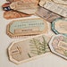 Vintage Ephemera Labels Printable, Layering Labels Kit, Digital ...