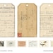 Printable Ephemera Set Digital Printable Vintage Papers - Etsy