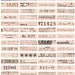 Pastel Vintage Number Labels, Printable Ephemera for Junk Journals and ...
