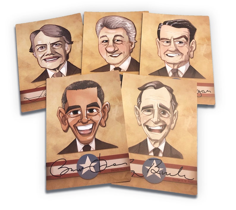 American Presidents FLASH CARDS UPDATED to Include Joe - Etsy