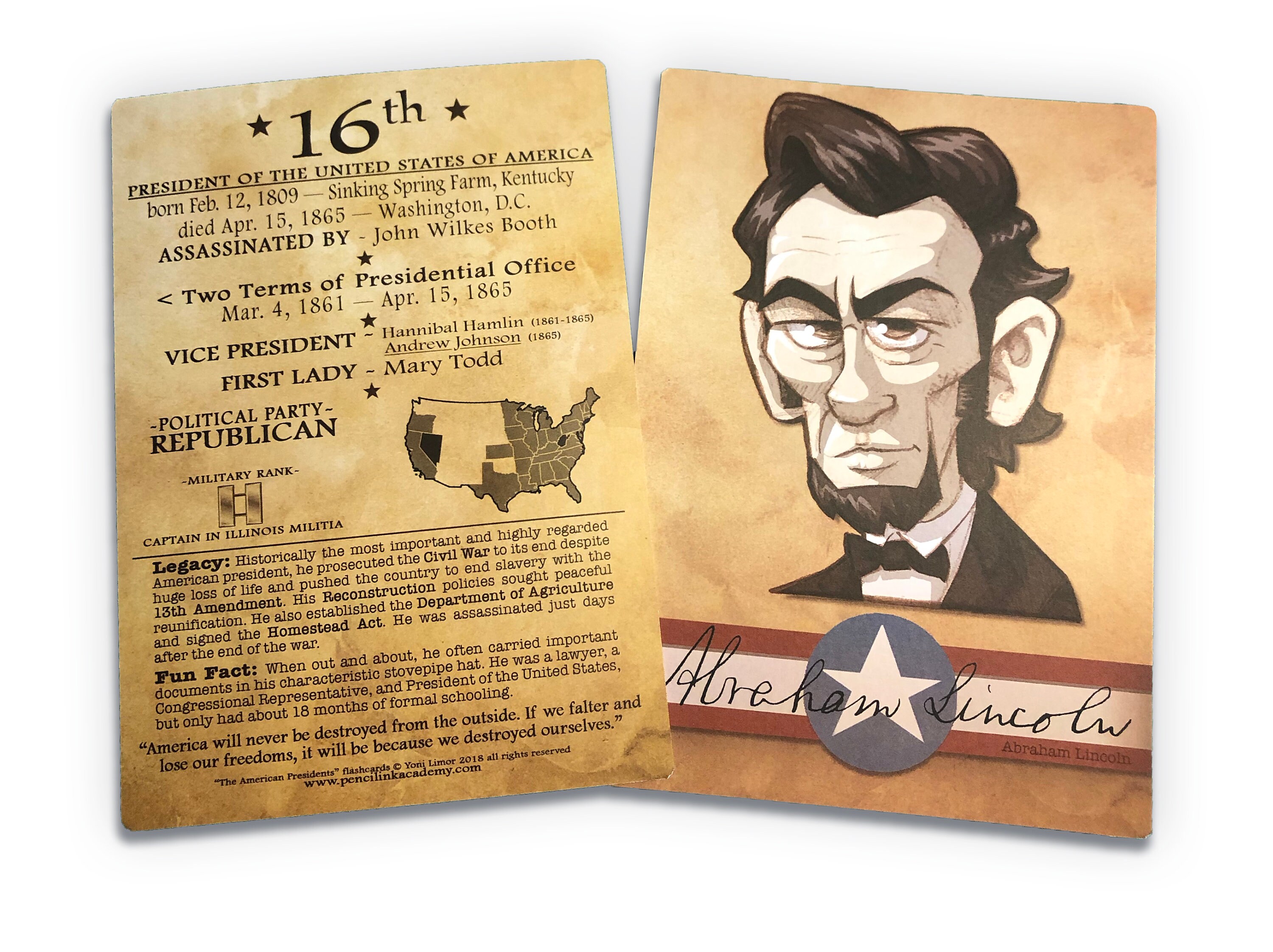 American Presidents FLASH CARDS UPDATED to Include Joe - Etsy
