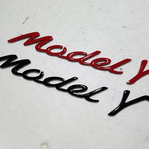 Custom Model Y Emblem, Tesla Mod - Etsy