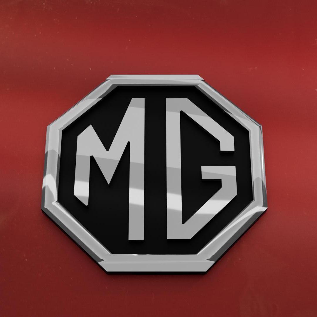 CUSTOM Letter Octagon Emblem, Car Accessory, Design-your-own Edition ...