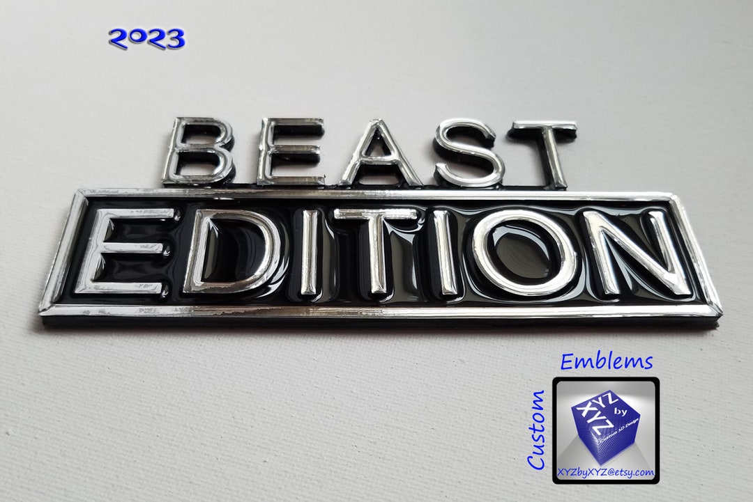 CUSTOM Beast Edition Emblem Truck Mod - Etsy