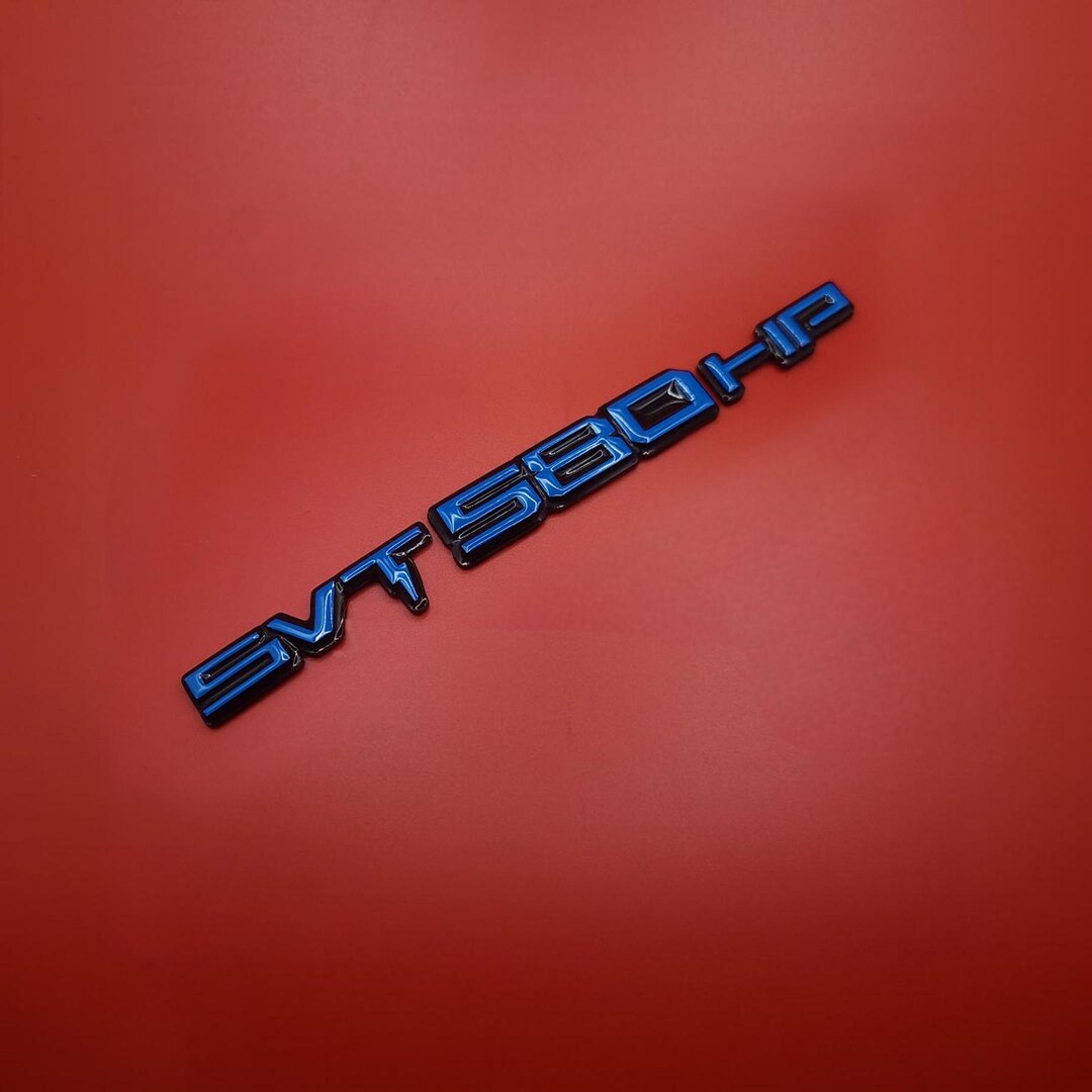 SVT HP F150 Truck Lightning Electric Emblem With VHB Backing - Etsy