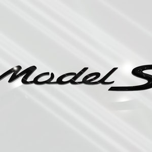 Custom Model S Emblem, Tesla Mod - Etsy
